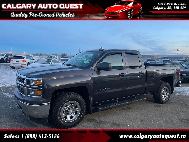 2015 Chevrolet Silverado 1500 4X4 Double Cab /B.CAM/ LOW KILOMET | Cars ...