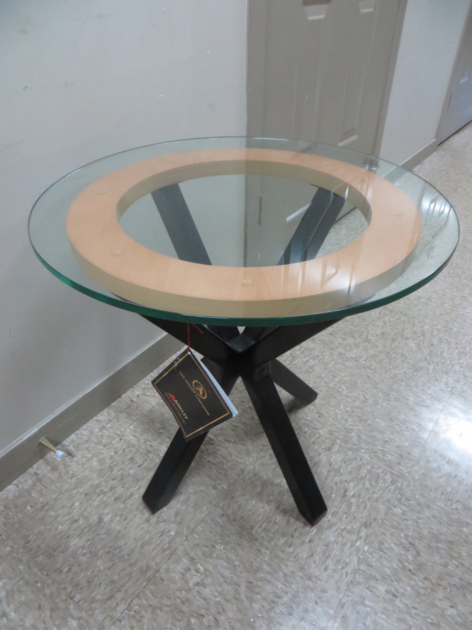 Brand New (ASHLEY) Glass Top End Table | Other Tables | Edmonton | Free ...