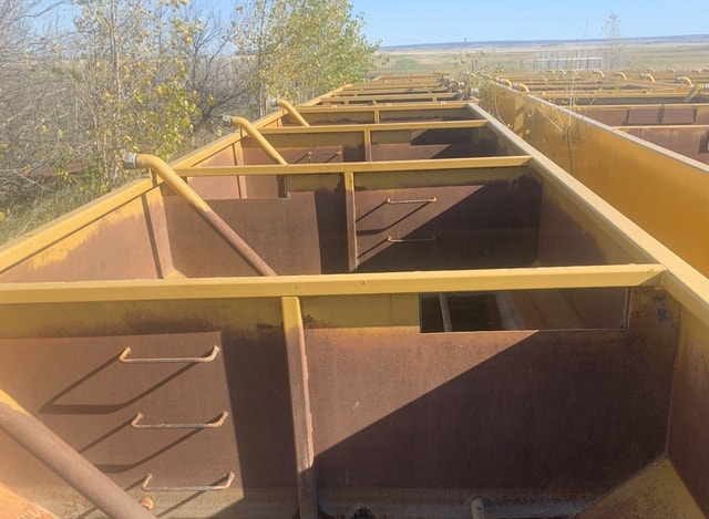 400bbl Low Profile Multi - Comp, Open Top Skidded Floc Tank | Storage ...