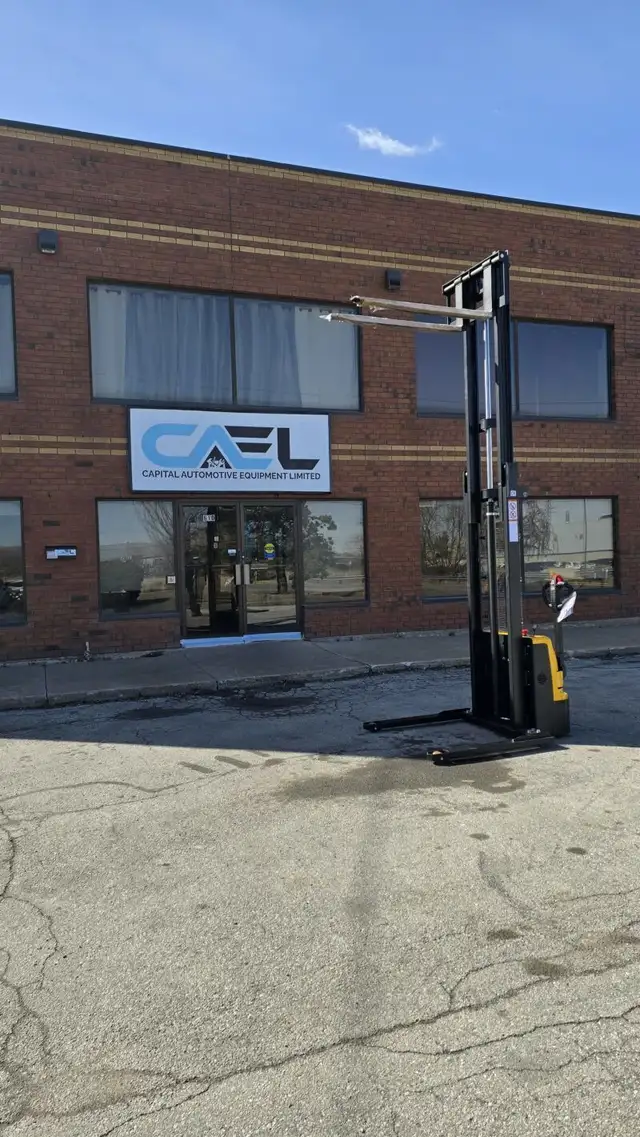 2025 CAEL New Electric Straddle Stacker – 2645 lbs Capacity | Lo ...