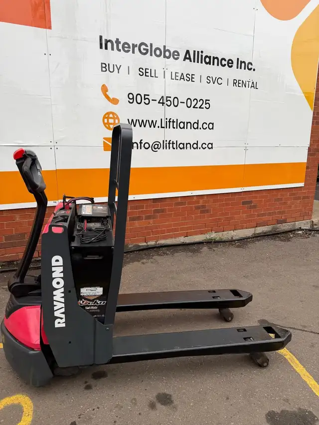2019 Used Raymond 4500LBS Forklift Electric Pallet Jack Forklift ...