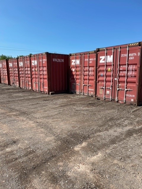 Riverside Storage,Moncton,40'HC used containers for $5000plushst ...