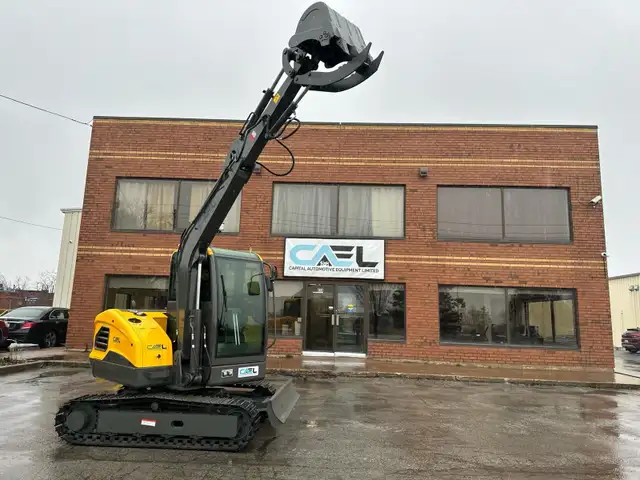 2025 CAEL Excavator 4 Ton with Yanmar Engine Hydraulic Thumb | Heavy ...