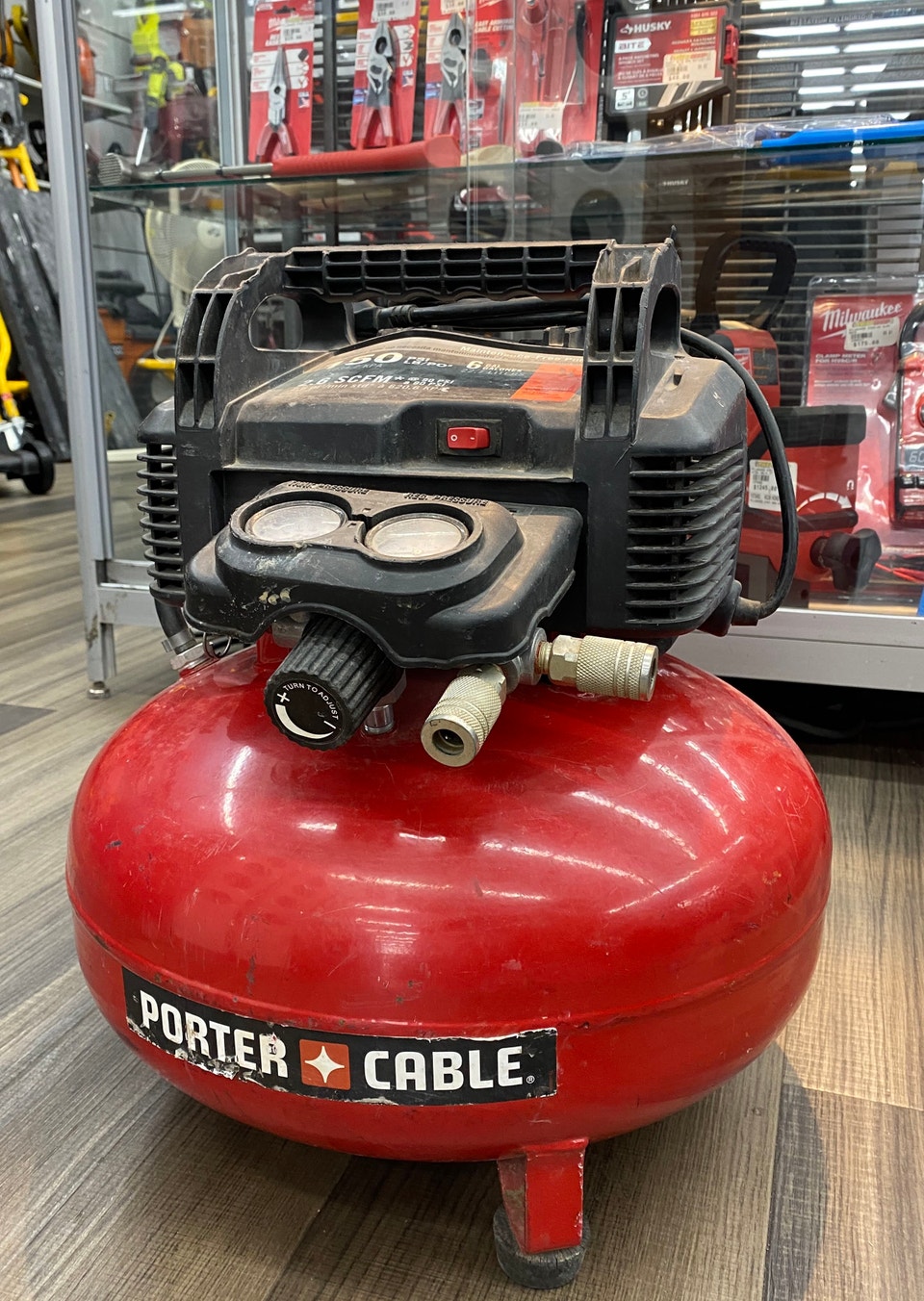 Porter Cable 6 Gallon 150 PSI Pancake Compressor | Power Tools | City ...