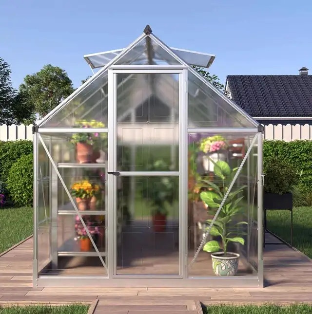 2025 CAEL New Easy Assembly Greenhouse – Aluminum Structure, Wat ...