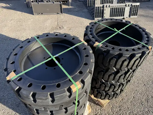 SOLID/HARD RUBBER TIRES - PREMIUM MOLD ON DESIGN!! | Heavy Equipment ...