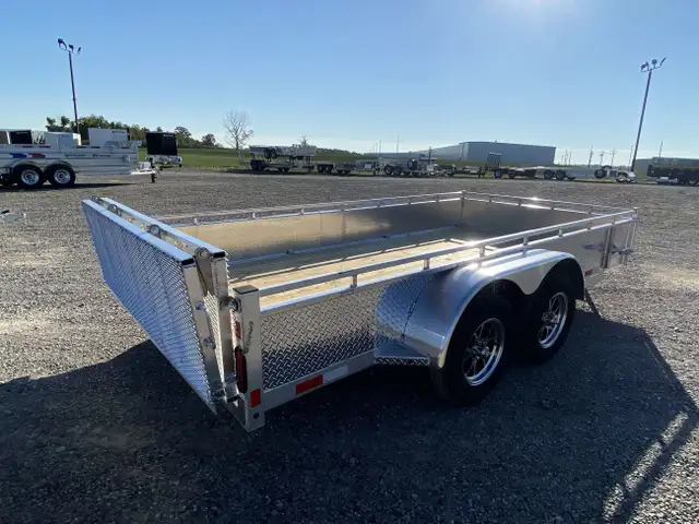 2026 Canadian Mennonite Built Tandem Axle Aluminum Utility Trail ...