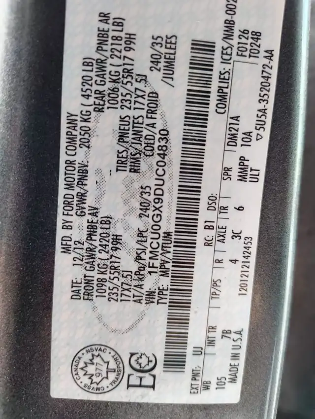 2013 Ford Escape SE 4dr Front-wheel Drive Automatic | Cars & Trucks ...