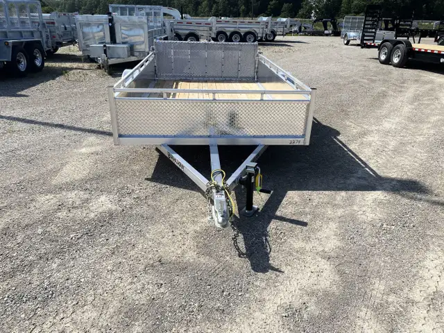 2026 Canadian Mennonite Built Single Axle Aluminum Utility Trail ...
