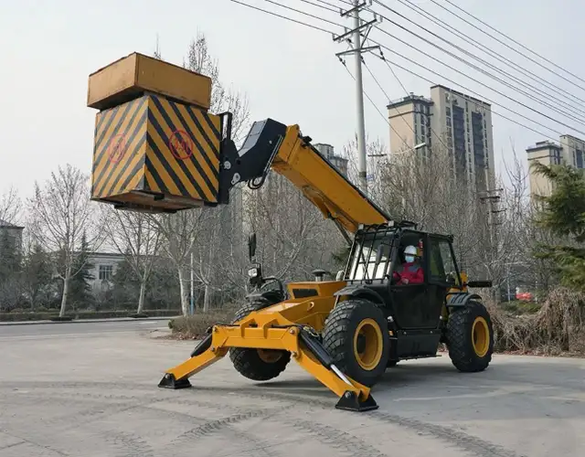 2025 CAEL Telehandler 4x4 All Terrain Diesel Cummins Engine Tele ...
