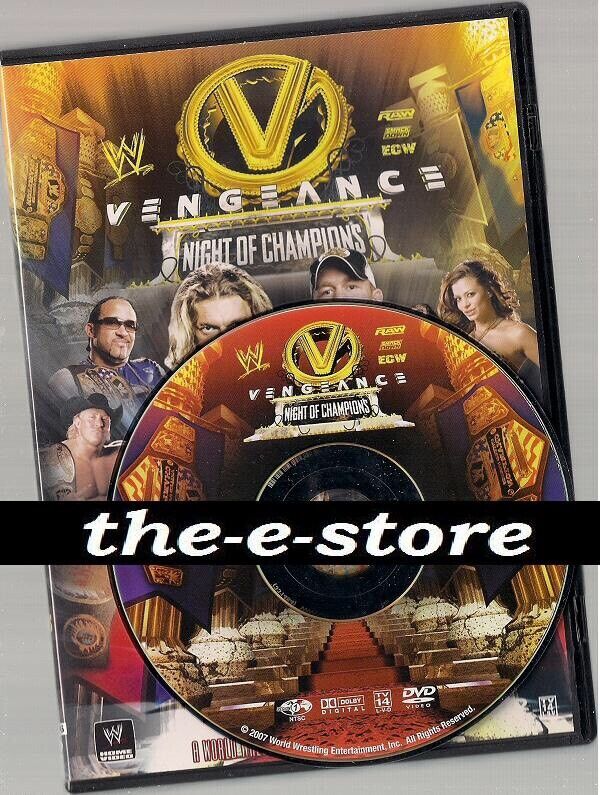 Wrestling VHS/DVD 2007 - VENGEANCE. WWE/WWF/WCW/NWA/TNA/UFC. | CDs ...