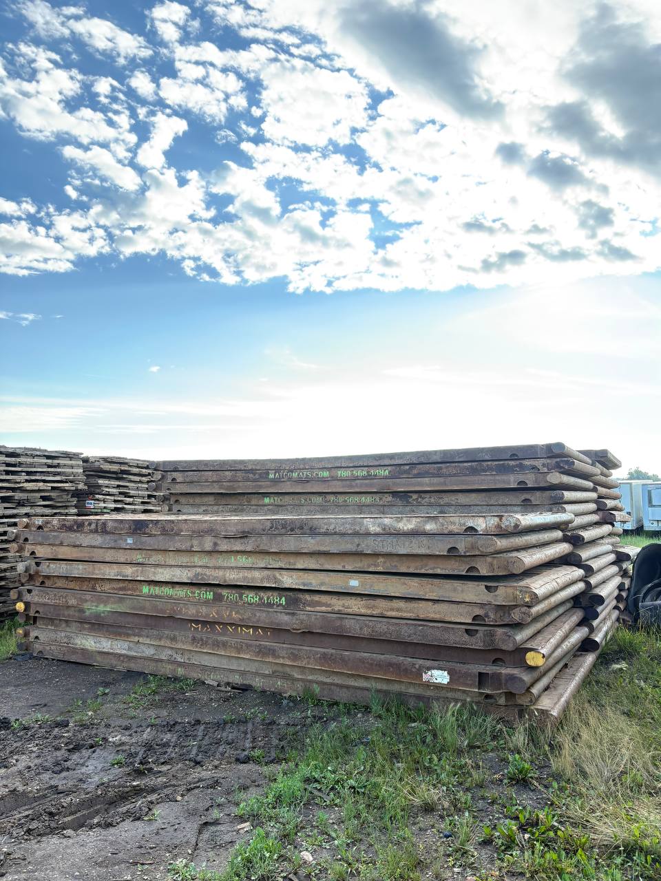 Rig Mats & Crane Mats – 20FT, 40FT, 8FT x 14FT for Construction | Other ...