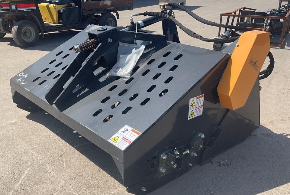 NEW 68 IN SKID STEER LANDSCAPE RAKE BUCKET LR1272W | Heavy Equipment ...