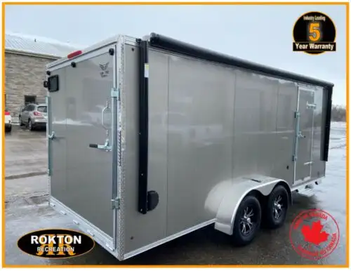 2026 TowTek Trailers 7x18 Cargo Trailer,Awning Best Built in Ont ...