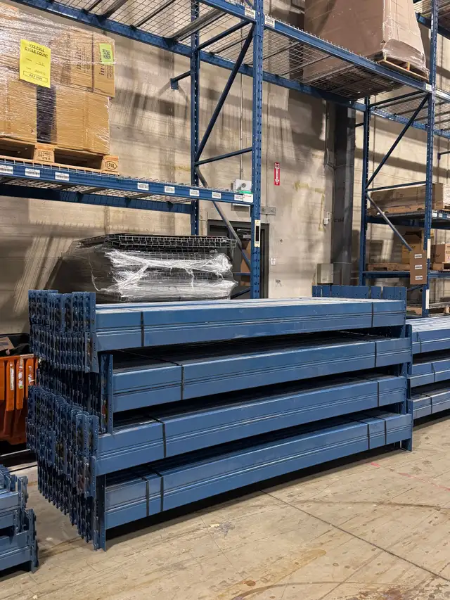 USED Redi rack Beams 9' x 4" for Pallet Racking warehouse rack ...