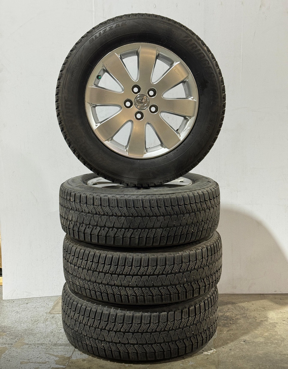 Toyota RAV4 wheels rims sensors 225/65/17 Blizzak snow tires | Tires ...