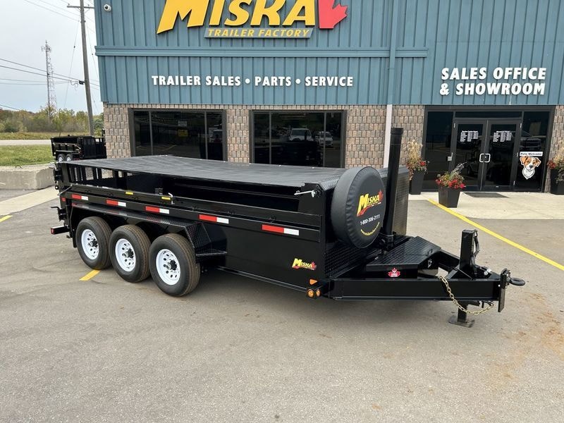 Miska Ultra Low Pro 10 Ton Dump Trailer | Cargo & Utility Trailers ...