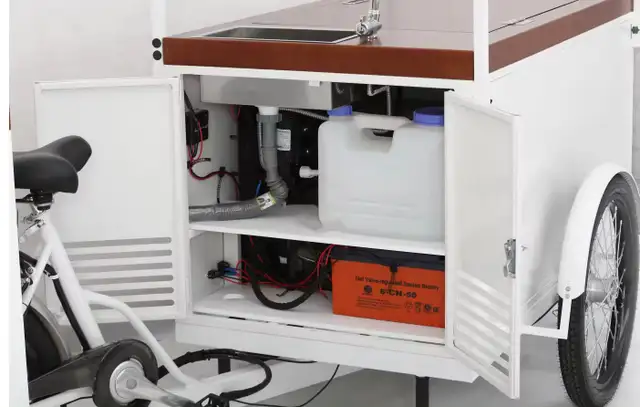 2025 CAEL Mobile Electric Food Carts for Coffee, Ice Cream, Hot | Heavy ...