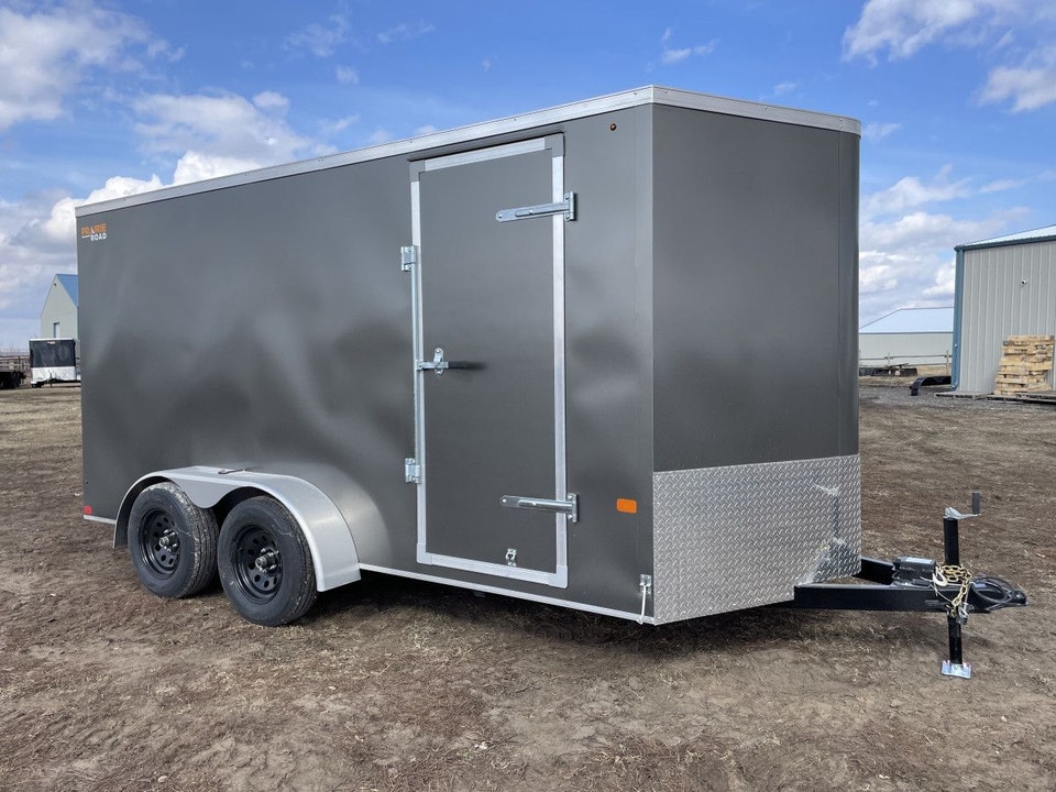 2026 Prairie Road 7'x14' Cargo Sport Trailer Tandem Charcoal Ram ...