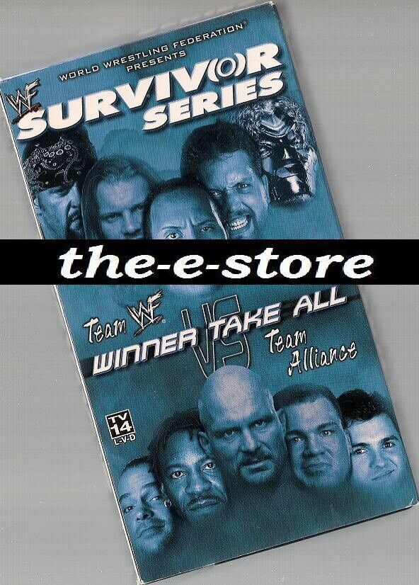 Wrestling VHS/DVD 2001 - SURVIVOR SERIES. WWE/WWF/WCW/NWA/TNA. | CDs ...