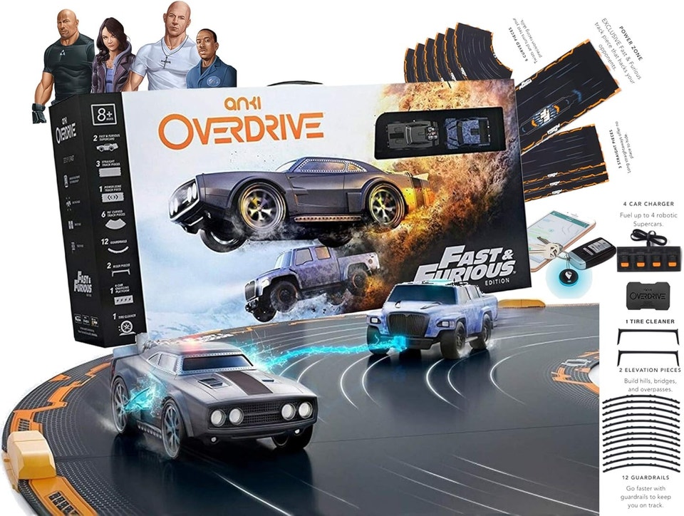 ANKI 2 Car Set Racing Track Recharge Bluetooth IPhone Android | Toys ...