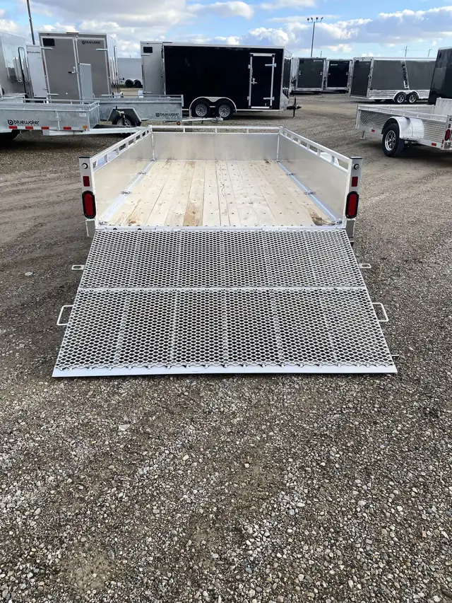 2026 Canadian Mennonite Built Single Axle Aluminum Utility Trail ...