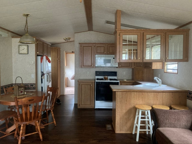 Pioneer Point Resort 2001 Northlander Park Model 121 Bass + Deck | Park ...