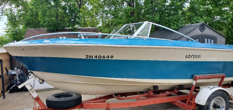 1980 Larson Boat & Trailer for Sale | Powerboats & Motorboats ...