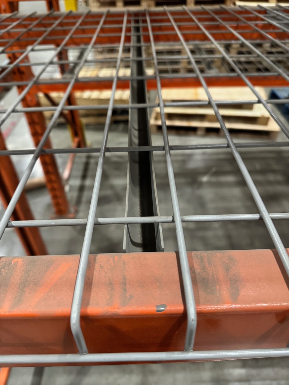 USED Wire Mesh Decks For Step Beams - 42" deep x 48" long | Industrial Shelving & Racking ...