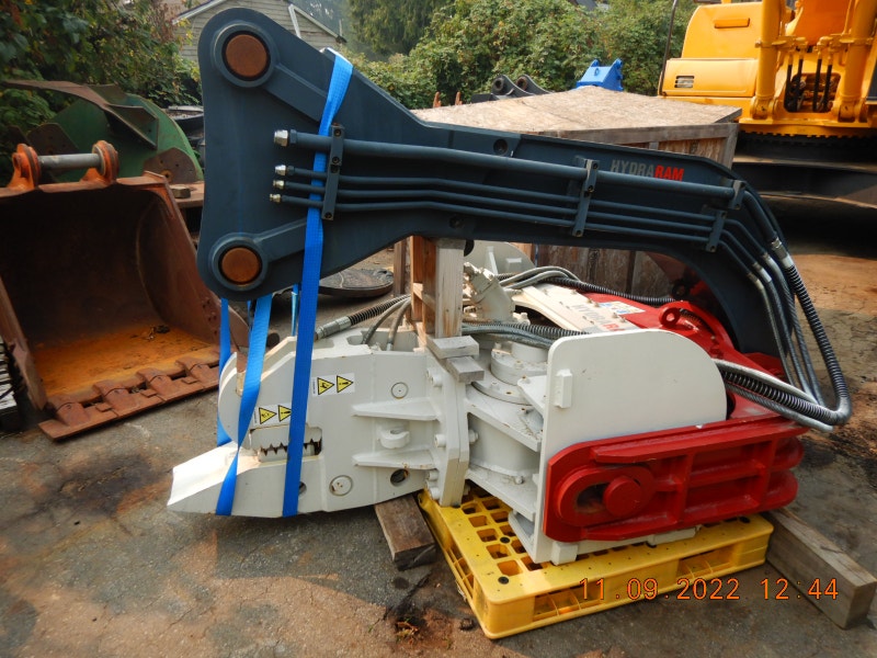400-750 CLASS SHEET PILE DRIVER-XTRACTOR & LONG REACH EXCAVATOR | Heavy ...