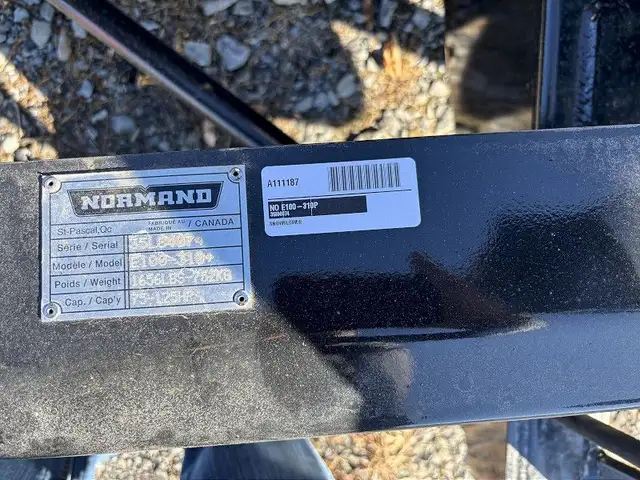2025 NORMAND ECONOR E100-310PLUS SNOWBLOWER | Heavy Equipment | Ottawa ...