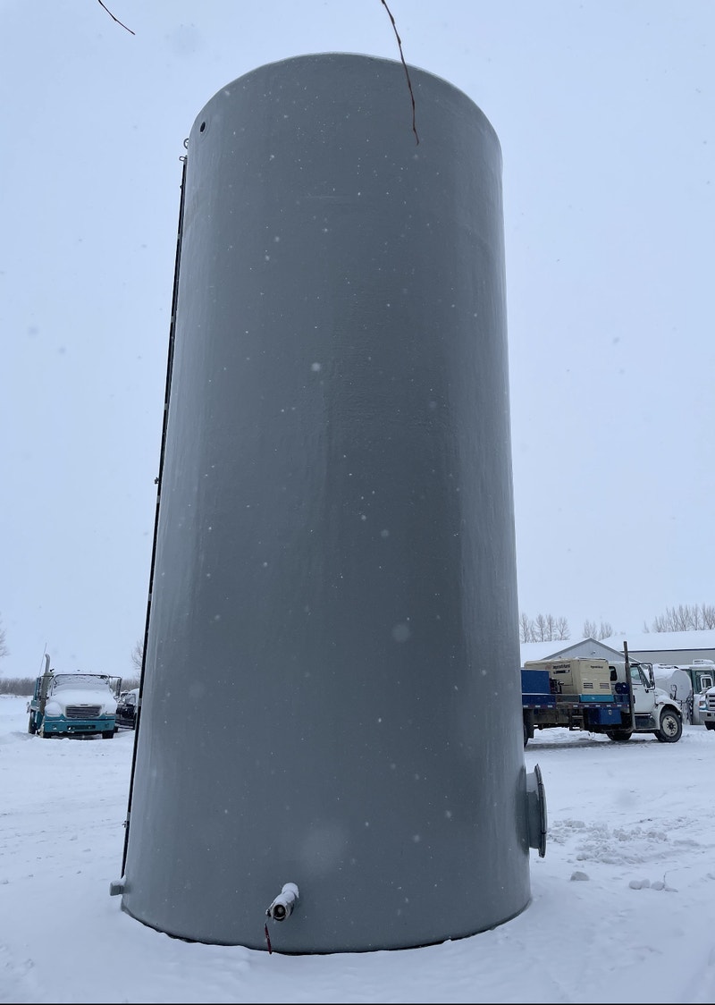 Refurbished Fiberglass Liquid Fertilizer Storage Tanks | Storage ...