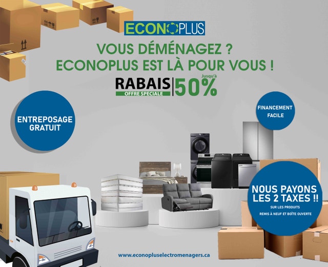 Méga Vente Econoplus Matelas Simple Double Queen King | Lits et matelas | Laval/Rive Nord | Kijiji