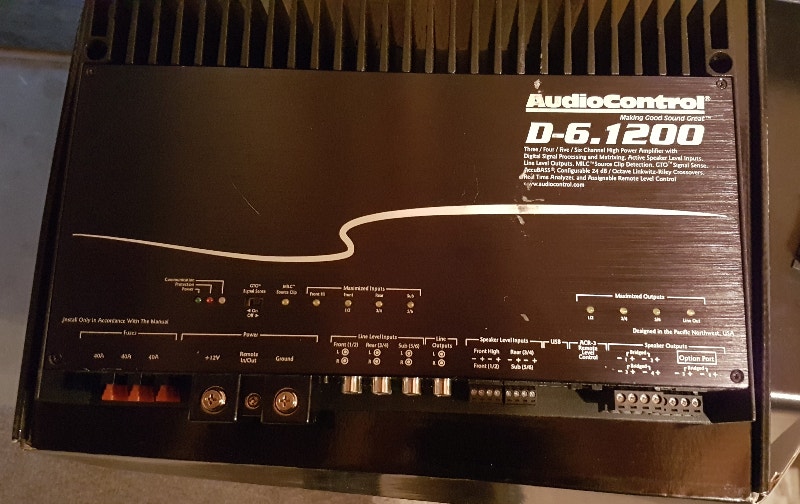 Ampli d'auto avec DSP AudioControl D6.1200 (6x200w RMS) | Audio et GPS ...