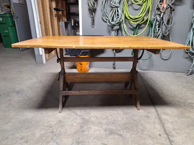 Used Drafting Blueprint Drawing Art Table - For Sale!! | Other Tables ...