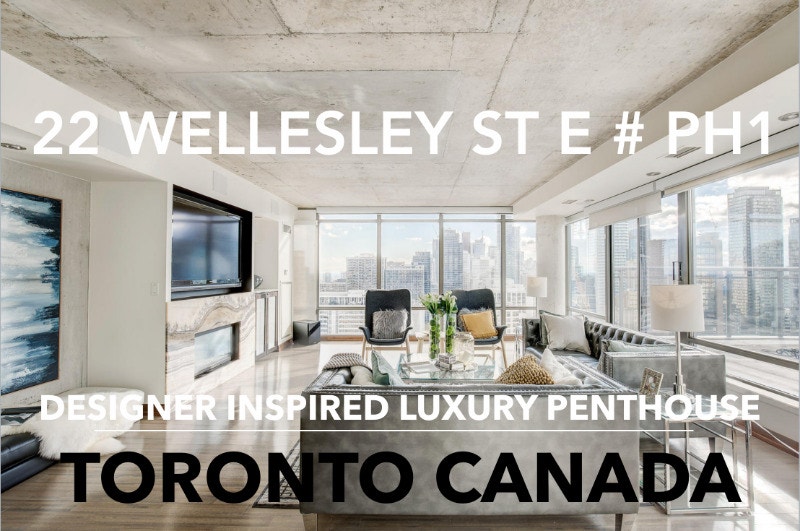 Stunning Luxury Penthouse For Sale in the Heart of Toronto | Condos for ...