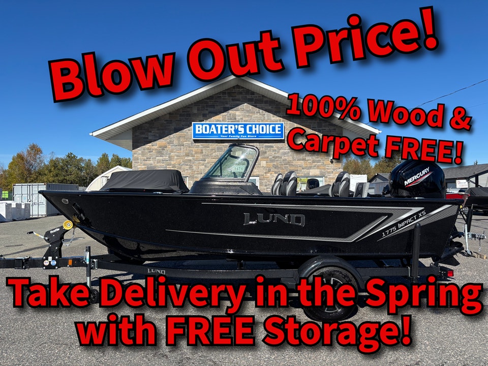 2025 Lund 1775 Impact XS w/115HP & Trailer | Powerboats & Motorboats ...