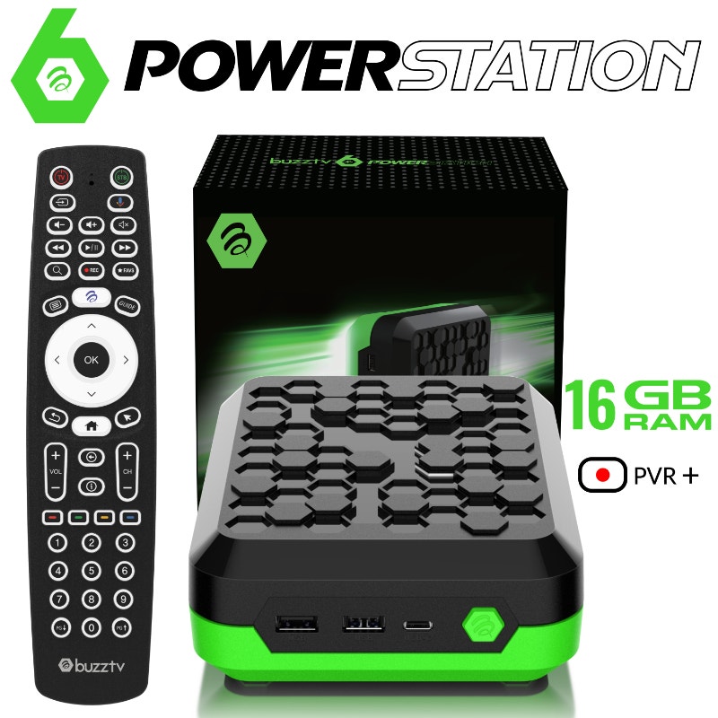 BuzzTV P6 POWERSTATION 16GB RAM Android TV box 8K Buzz 6 app | Entertainment | City of Toronto ...