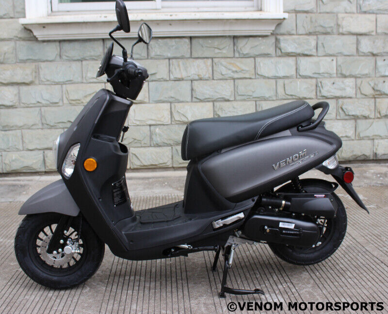 NEW 49CC SCOOTER | STREET LEGAL | VENOM ROMA | MOPED MOTORCYCLE ...