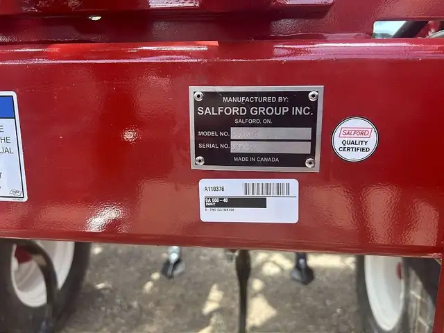 2025 SALFORD 550-40 S-TINE FIELD CULTIVATOR | Farming Equipment ...