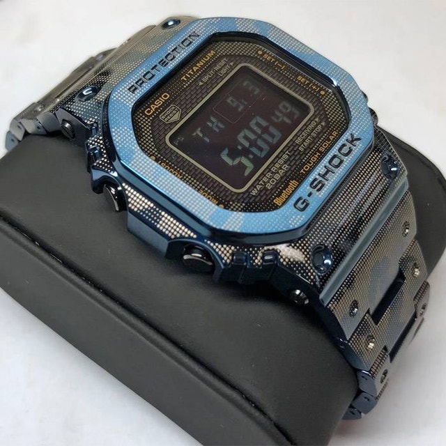 New! Casio G-Shock Titanium Bluetooth Solar Watch GMW-B5000TCF-2 ...