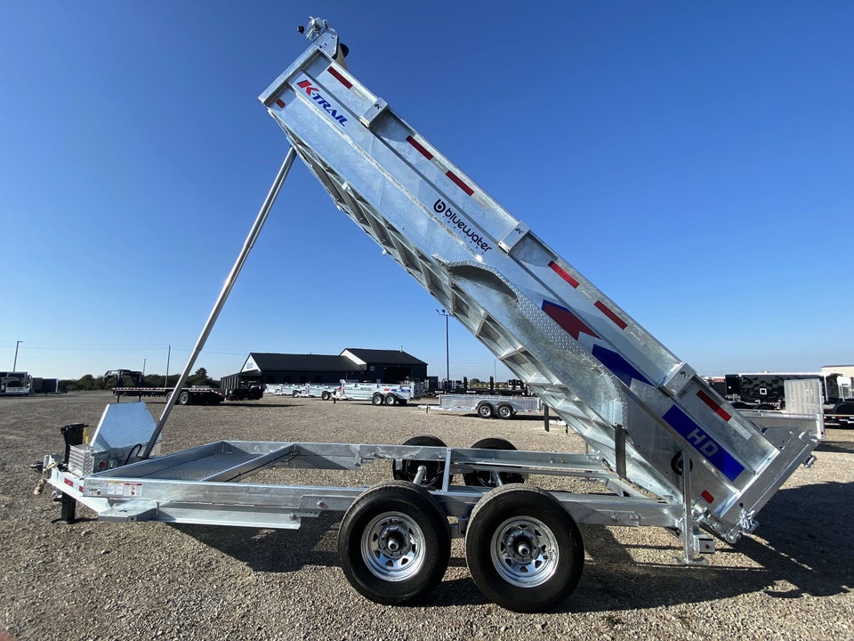 2026 K-Trail Galvanized Dump Expert Trailer Series 14,000 Lb - 8 ...