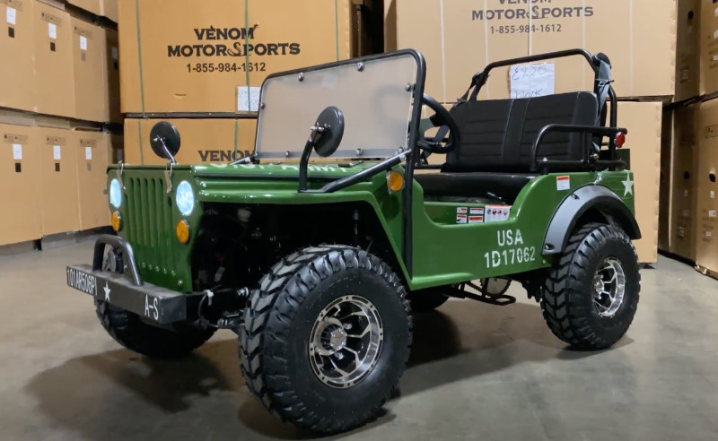 NEW 125CC MINI JEEP | 3 SPEED | GO-KART | QUAD | ATV | 4 WHEELER | ATVs ...