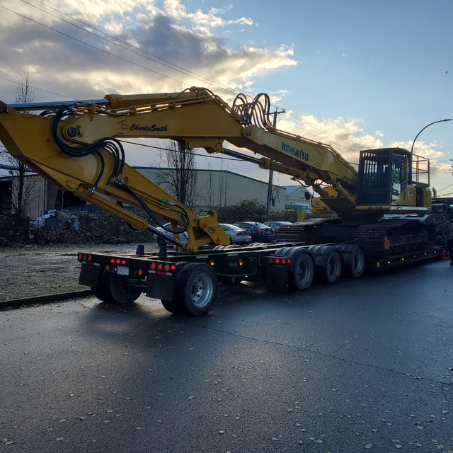 KOMATSU PC450-LC8 LONG REACH - HYDRARAM 175 Hyd HP SHEET PILE | Heavy ...