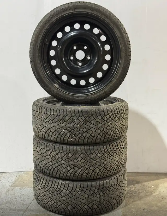 Audi A3 S3 steel wheels rims 225/40/18 Nokian snow winter tires | Tires ...