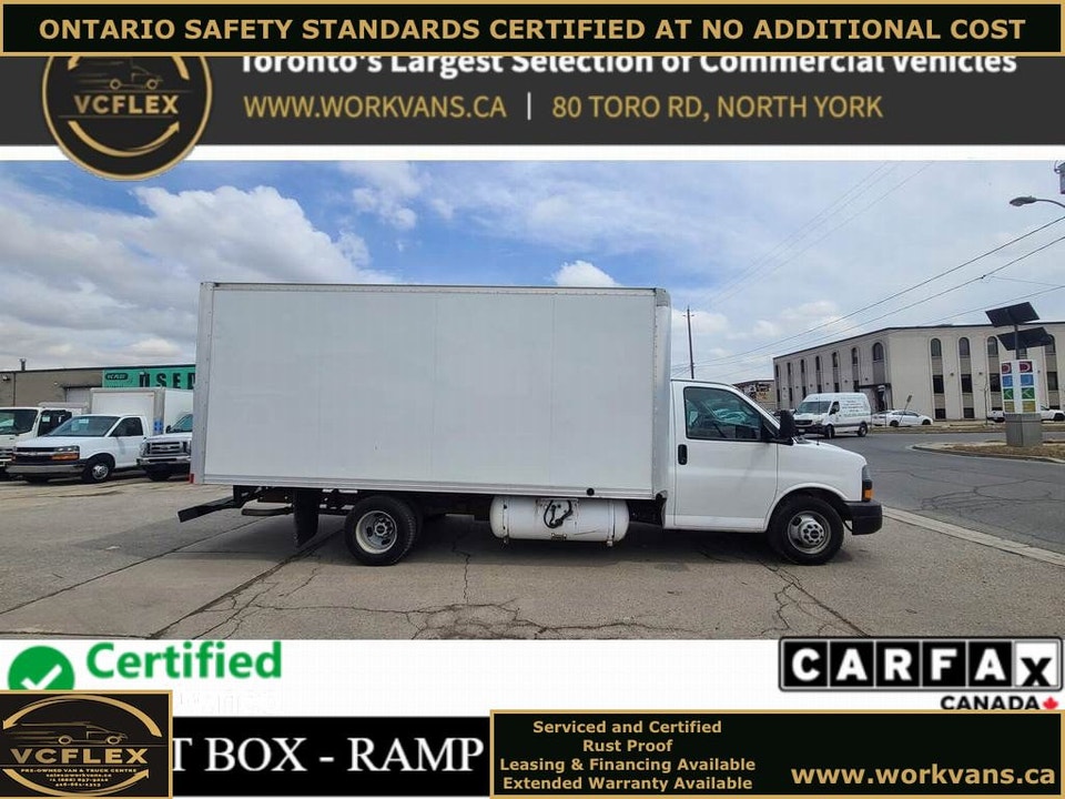 2016 GMC Savana G3500 - 16Ft Box - V8 Gas + Propane - CERTIFIED | Cars ...