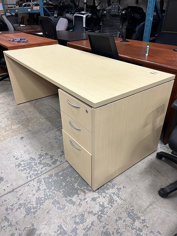 Teknion Straight Desk with Box/Box/File-Teknion Straight Desk! | Desks ...