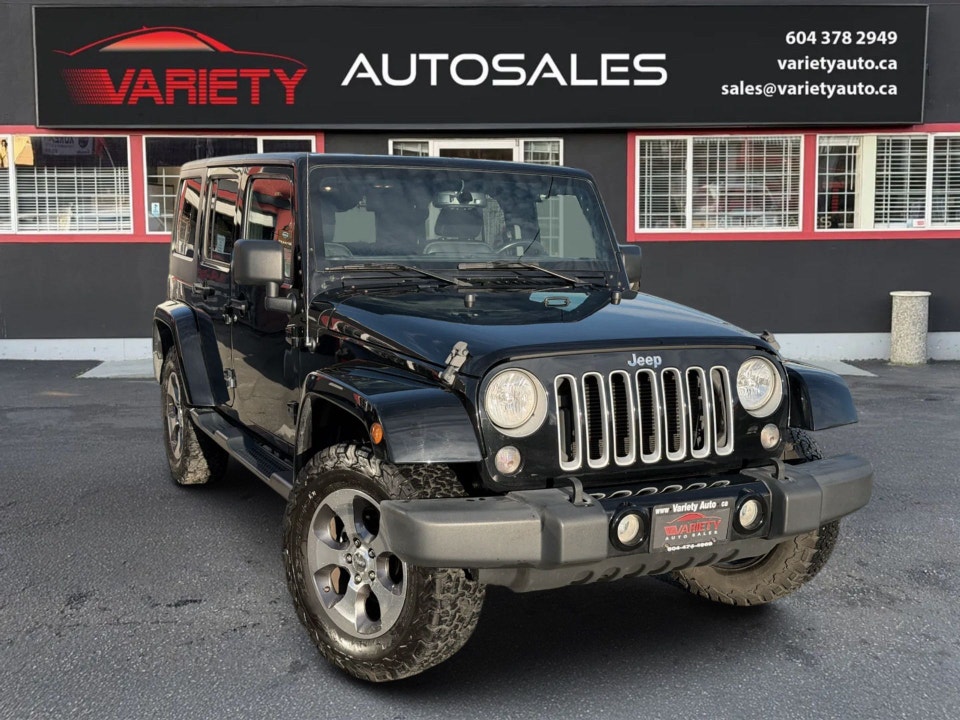 2017 Jeep WRANGLER UNLIMITED 4WD 4dr Sahara, LEATHER HEATED SEAT | Cars ...