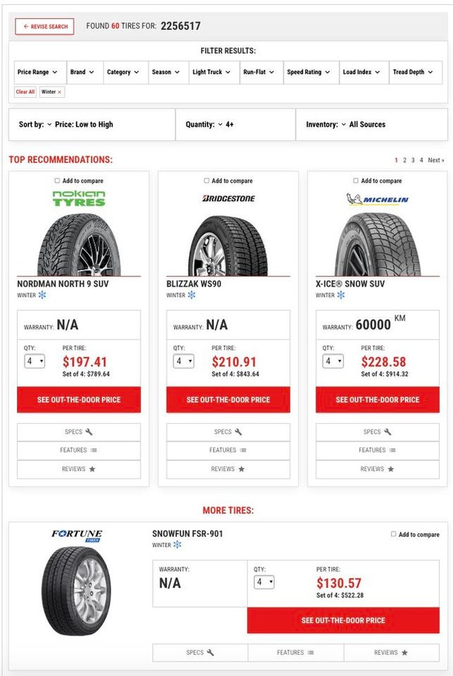 Winter / Snow Tire & Wheel Packages.New & Used.ONLINE. INSTALLED | Tires & Rims | Markham / York ...