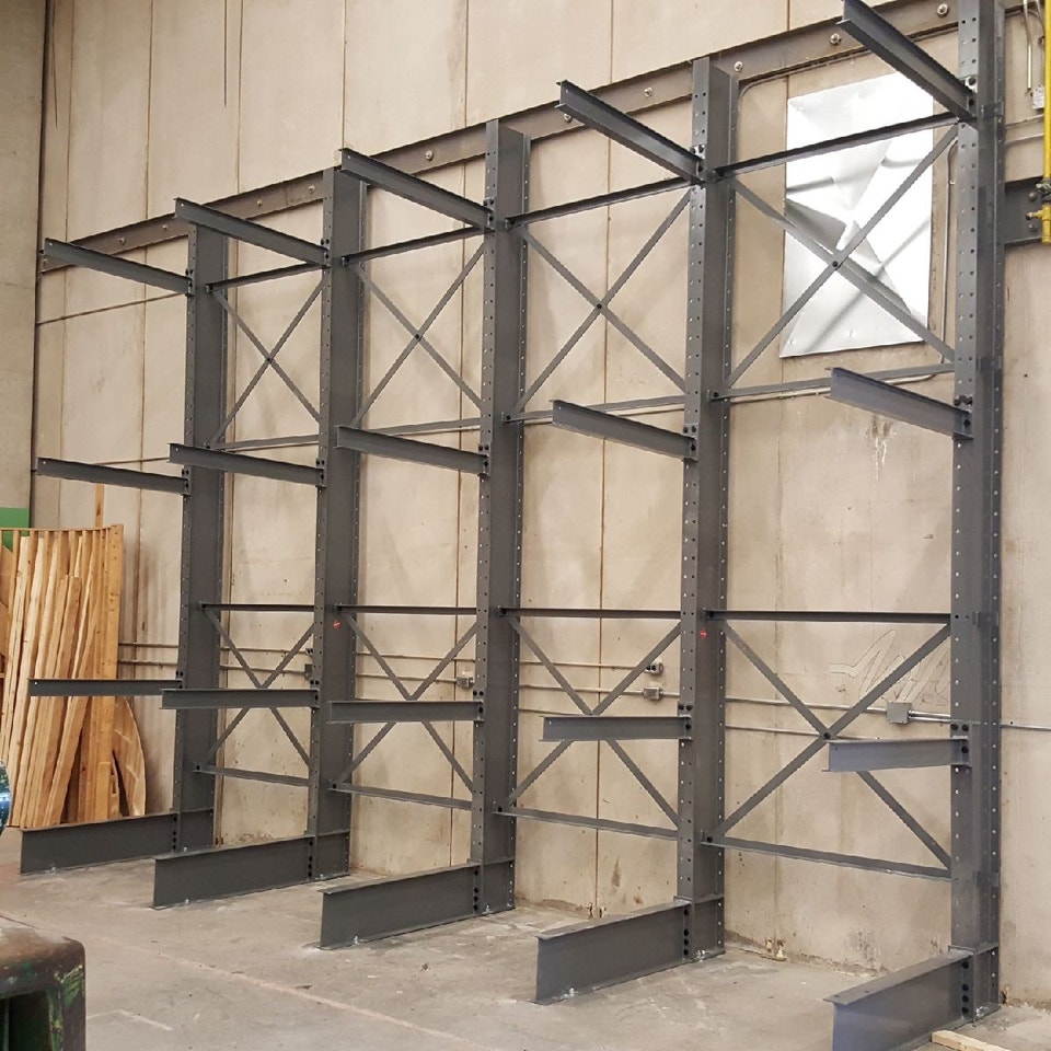 Cantilever Racking In Stock Ready For Quick Ship! | Industrial Shelving ...